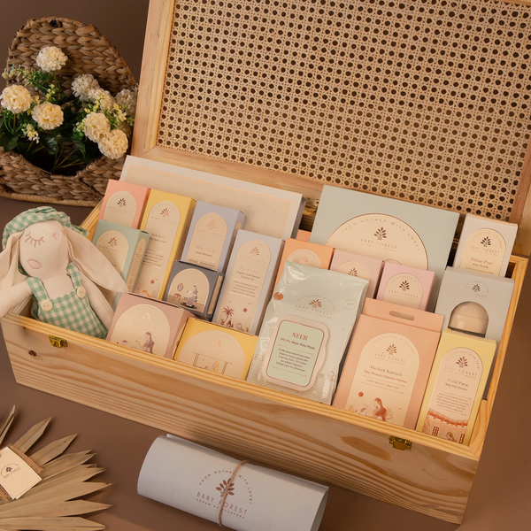 Buy Baby Shower Wooden Gift Box Online - Sneh Sandook | Baby Forest